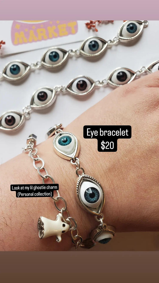 Blue eyed bracelet – Lapis Lily Market